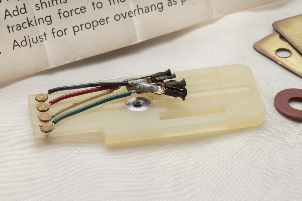 Grado Laboratory Tonearm Slide Mount Kit - Original New Old Stock ...