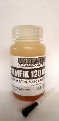 HIGH TEMP VINYL LEATHER ROOF HOOD TRIM CONTACT ADHESIVE GLUE 125ML | eBay