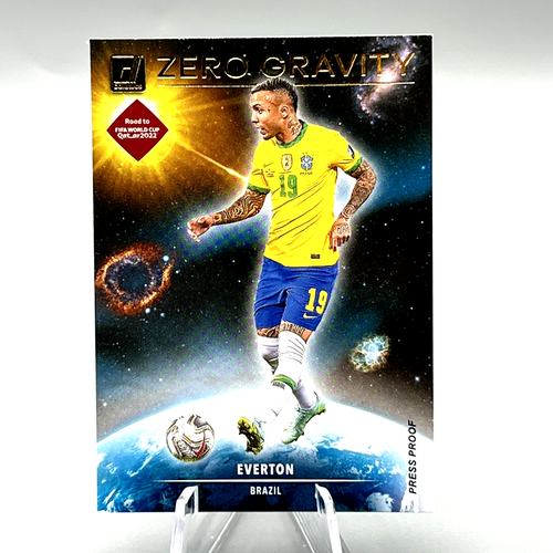 2021-22 Donruss Soccer Everton Brazil Zero Gravity #1 Road to Qatar | eBay