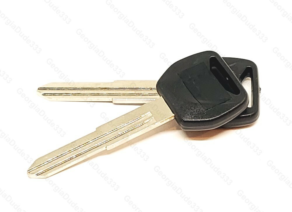 2 Pcs: Honda Motorcycle Key Blanks w/ Plastic Head X265 for CB CBR CRF ...