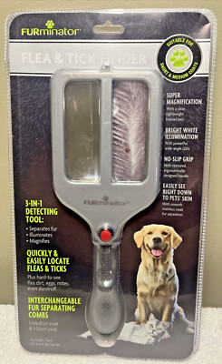 FURminator Flea & Tick Finder 3-in-1 Detecting Tool ~ Illuminated ...