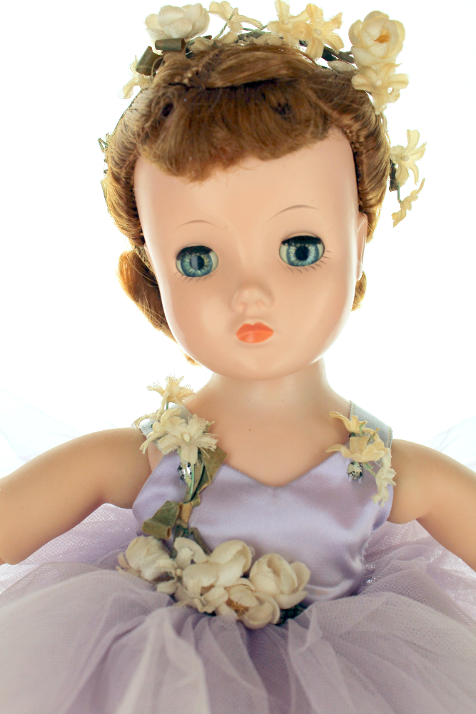 Vintage Madame Alexander 16" Elise Ballerina Doll Purple Tutu Dress ...