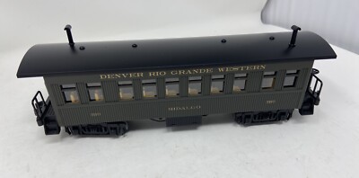 MTH Rail King Denver Rio Grande Overton Coach Car Hidalgo 350 O Gauge ...