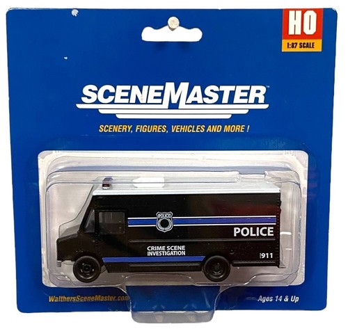 HO Scale Walthers SceneMaster 949-12105 Police Crime Scene Morgan Olson ...