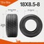 18x8.50-8 Lawn Turf Mower Tires 4Ply 18x8.50x8 Heavy Duty Garden ...
