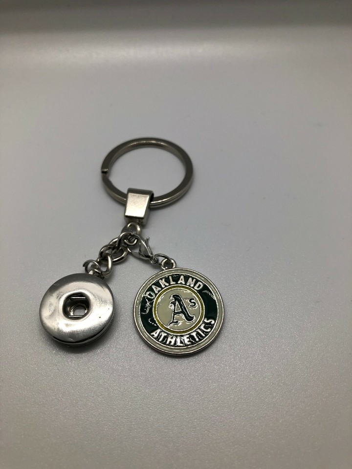 MLB OAKLAND ATHLETICS TEAM LOGO KEYCHAIN | eBay
