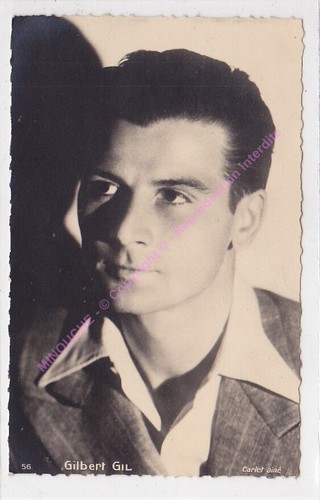 Postcard RPPC STAR Gilbert Gil Photo Carlet Aime Edt E.C 56 | eBay