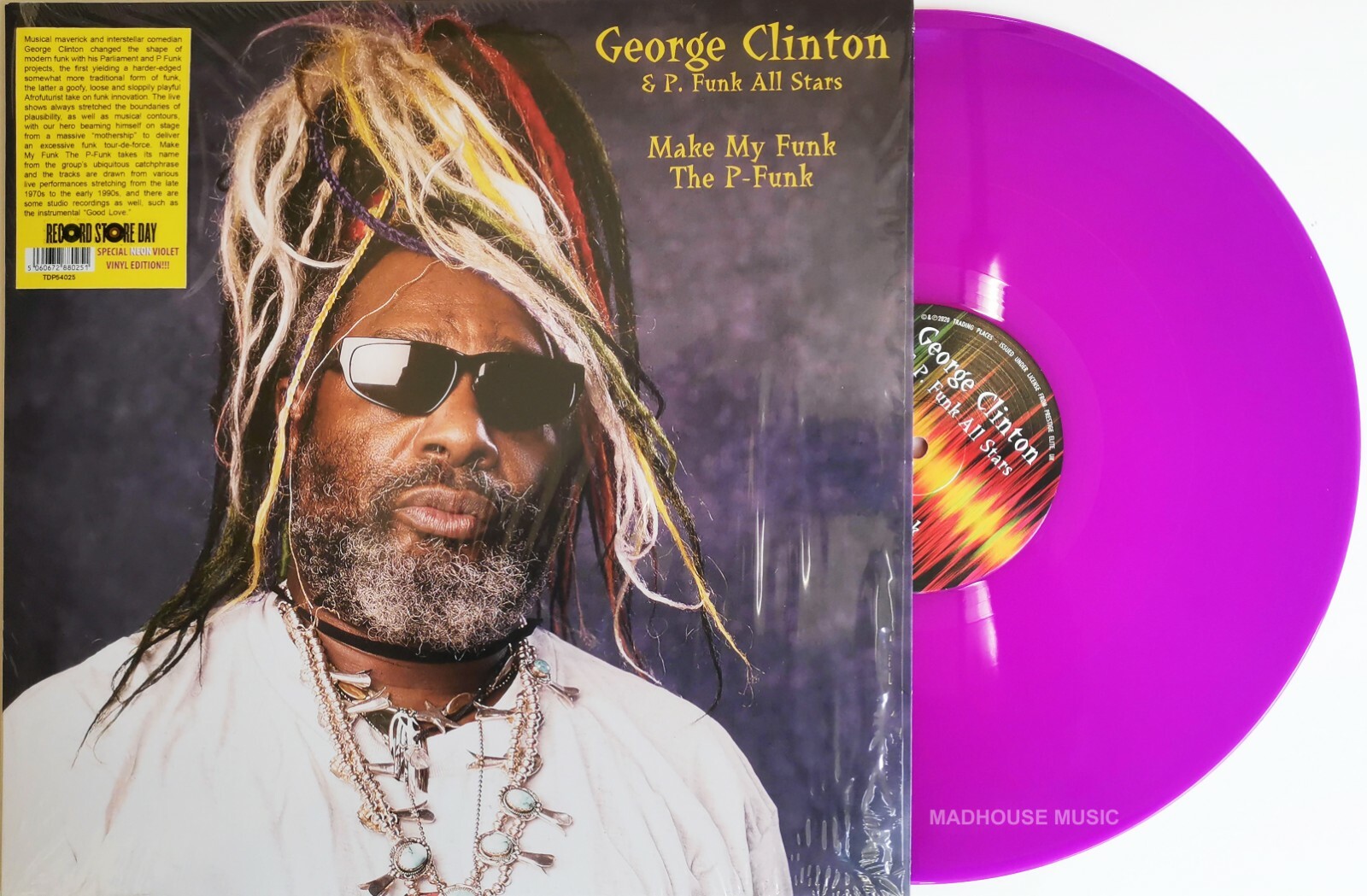 GEORGE CLINTON & The P FUNK ALL STARS LP Make My Funk VIOLET Vinyl ...