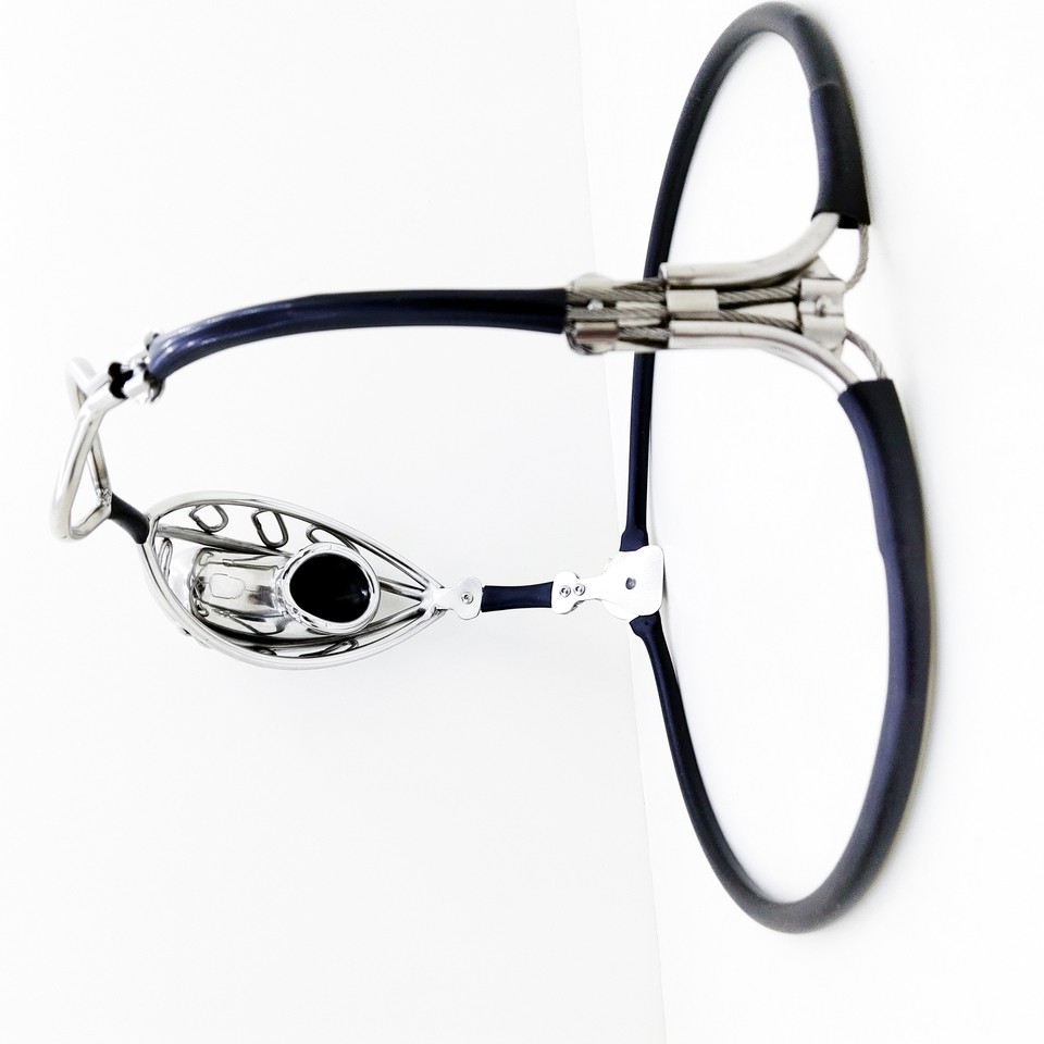 Male Chastity Belt Device Padlock Bondage Cage Hole Lockable Panties ...