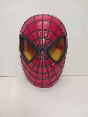 The Amazing Spiderman Hasbro Marvel 2012 Light Up Talking Mask- Working ...