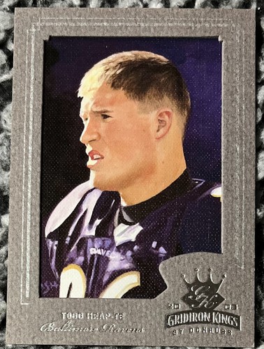2003 DONRUSS GRIDIRON KINGS SILVER #9 TODD HEAP ROOKIE 130/150 | eBay