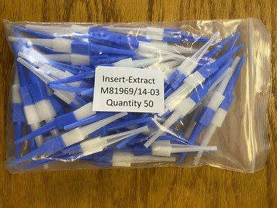 50 New Aiconics M81969/14-03 Insertion Extraction Tool White Blue FREE ...