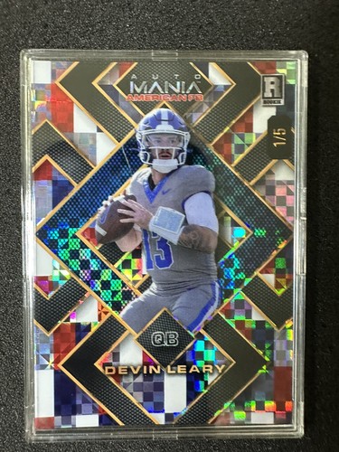 2024 WILD CARD AUTO MANIA AMERICAN FB RC DEVIN LEARY 1/5 | eBay