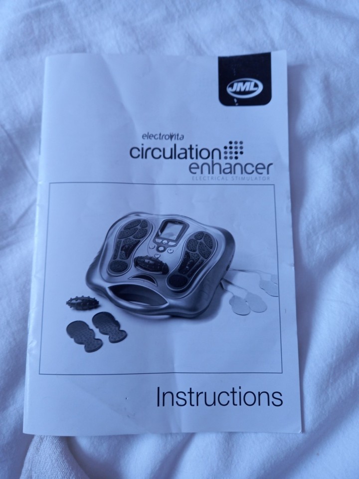 JML Circulation Enhancer V0393 Grey . Foot And Body Massager | eBay UK