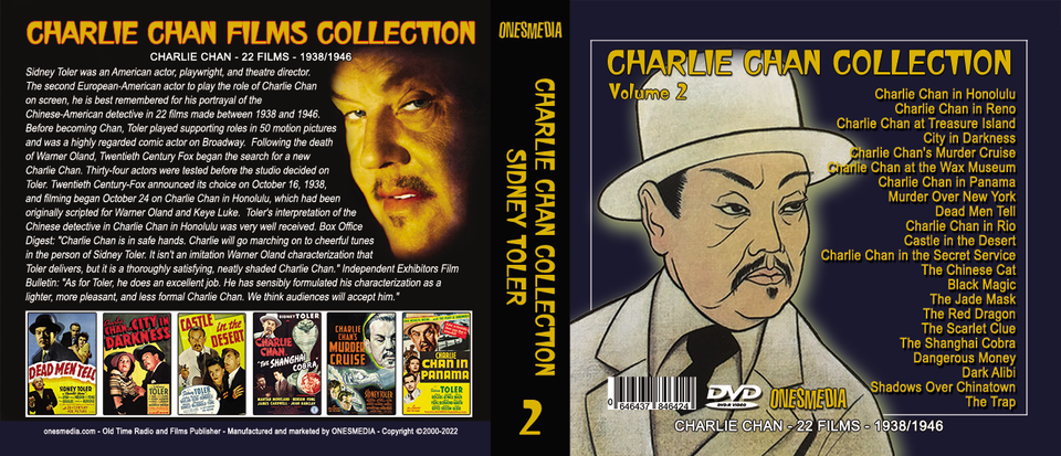 CHARLIE CHAN FILMS COLLECTION VOLUME 2 - 22 FILMS 11 DVDs BOX-SET | eBay