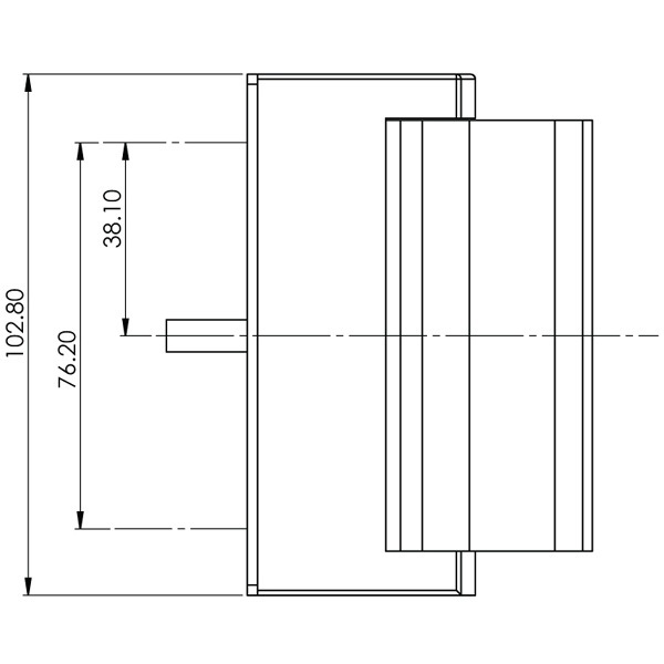 Alpro Aluminium Door Push Pull Pad Paddle Handle Universal Fit Adams ...