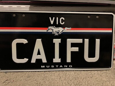 custom number plates vic | eBay Australia