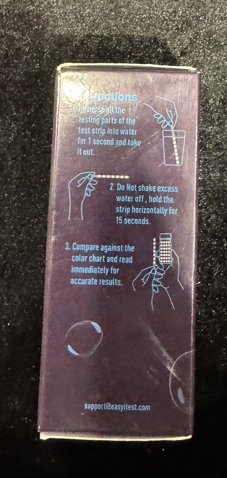 EASYTEST 7-Way Pool Test Strips 150 Strips Water Chemical Testing for ...