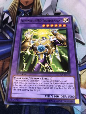 1x (EX) Elemental HERO Thunder Giant - LCGX-EN046 - Common - 1st ...