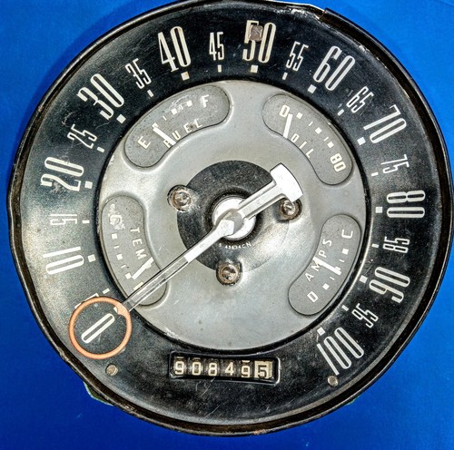USED 1951 FORD CAR 100 MPH SPEEDOMETER w/GAUGES-NOTHING TESTED-ALL SOLD ...