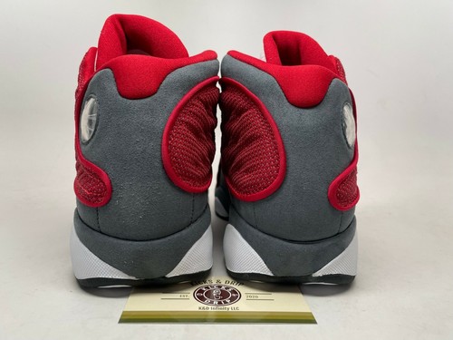 Size 7Y - Air Jordan Xlll 13 Retro GS White/Grey/'Red Flint' Youth NEW ...