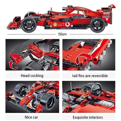 F1 Ferrari Racing SF90 Car Technic Mork Model Toy Technol Formula One ...