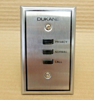 NEW LOT OF 2 | DUKANE 9A1466 | CALL-IN SWITCH PRIVACY NORMAL & CALL ...