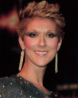 French Canadian Singer Celine Dion Glamour Shot Photo Famous for ...