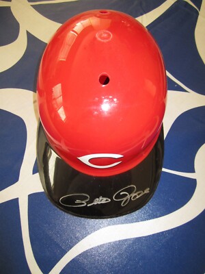 Pete Rose autograph signed Cincinnati Reds replica full size batting ...