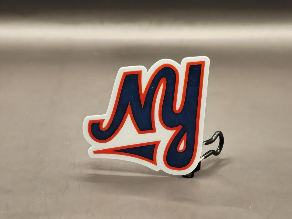 NY New York Mets Inspired Stickers Baseball VInyl Decals Queens Sports ...