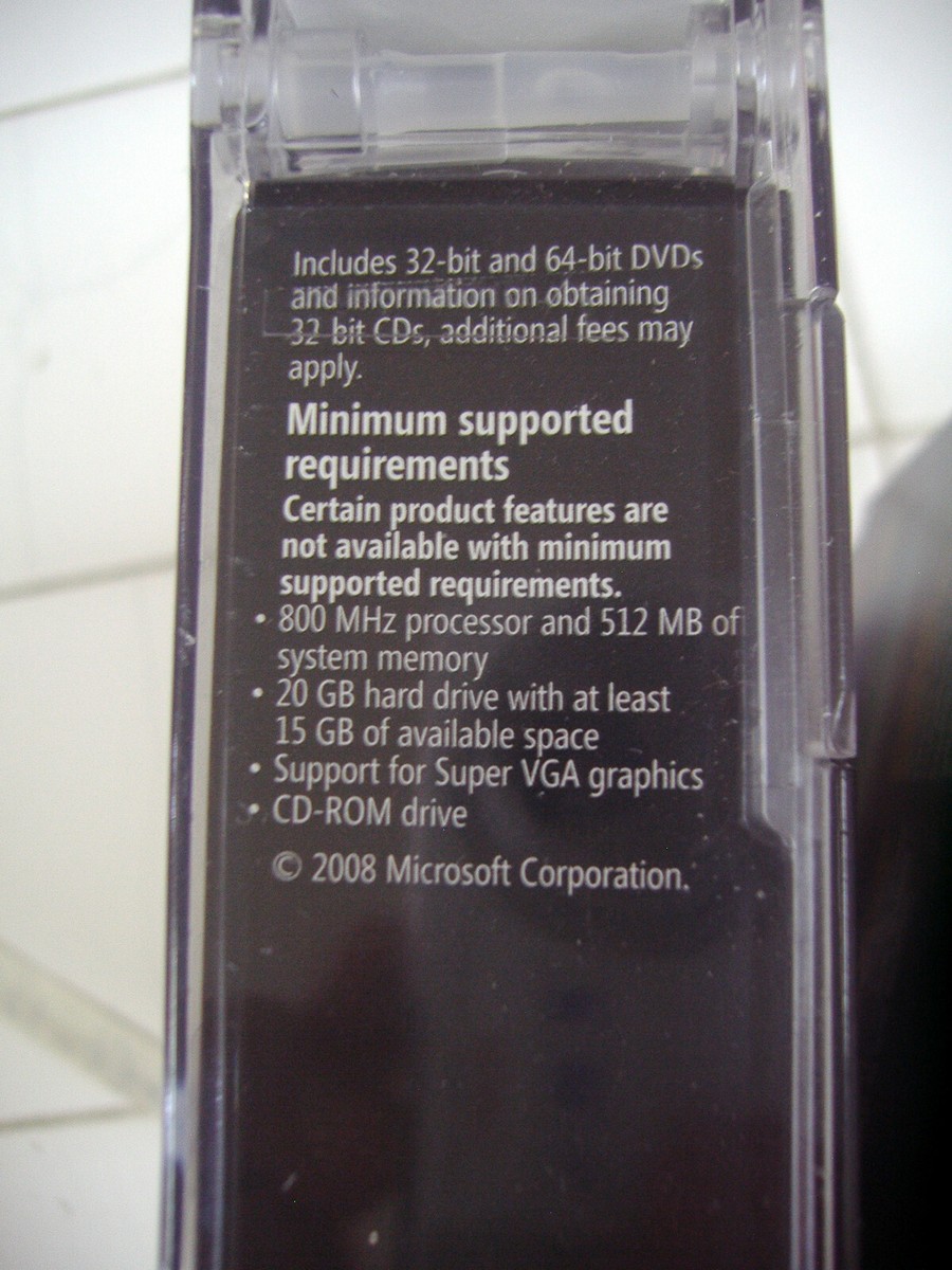 Windows Vista Ultimate Box