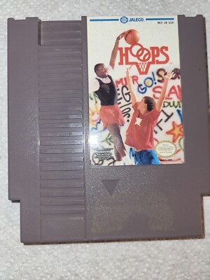 Hoops Vintage NES Game. Works!! | eBay