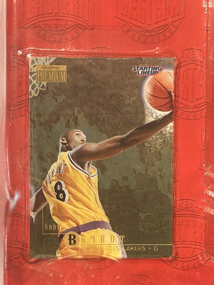 1996 KOBE BRYANT Starting LineUp Extended Series Action Figure Skybox ...