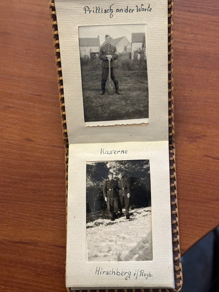 Compact Album with German Photos WWII Time 1942 Poto set by one ...