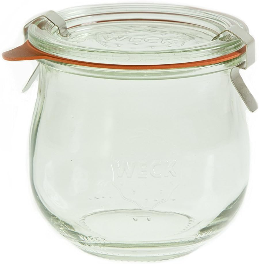 Weck 746 1/5 Liter Tulip Jar, 12.5 Oz - Set of 6 7445034257229| eBay