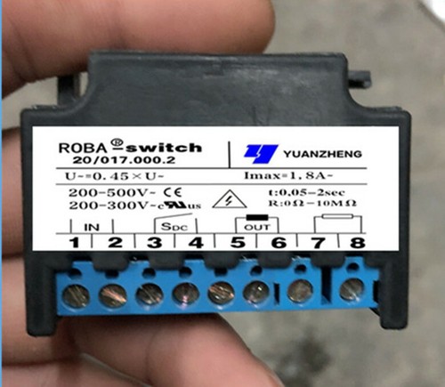 200-500V 1.8A 200-300V rectifier 8180152 Roba-switch 20/017.000.2 | eBay