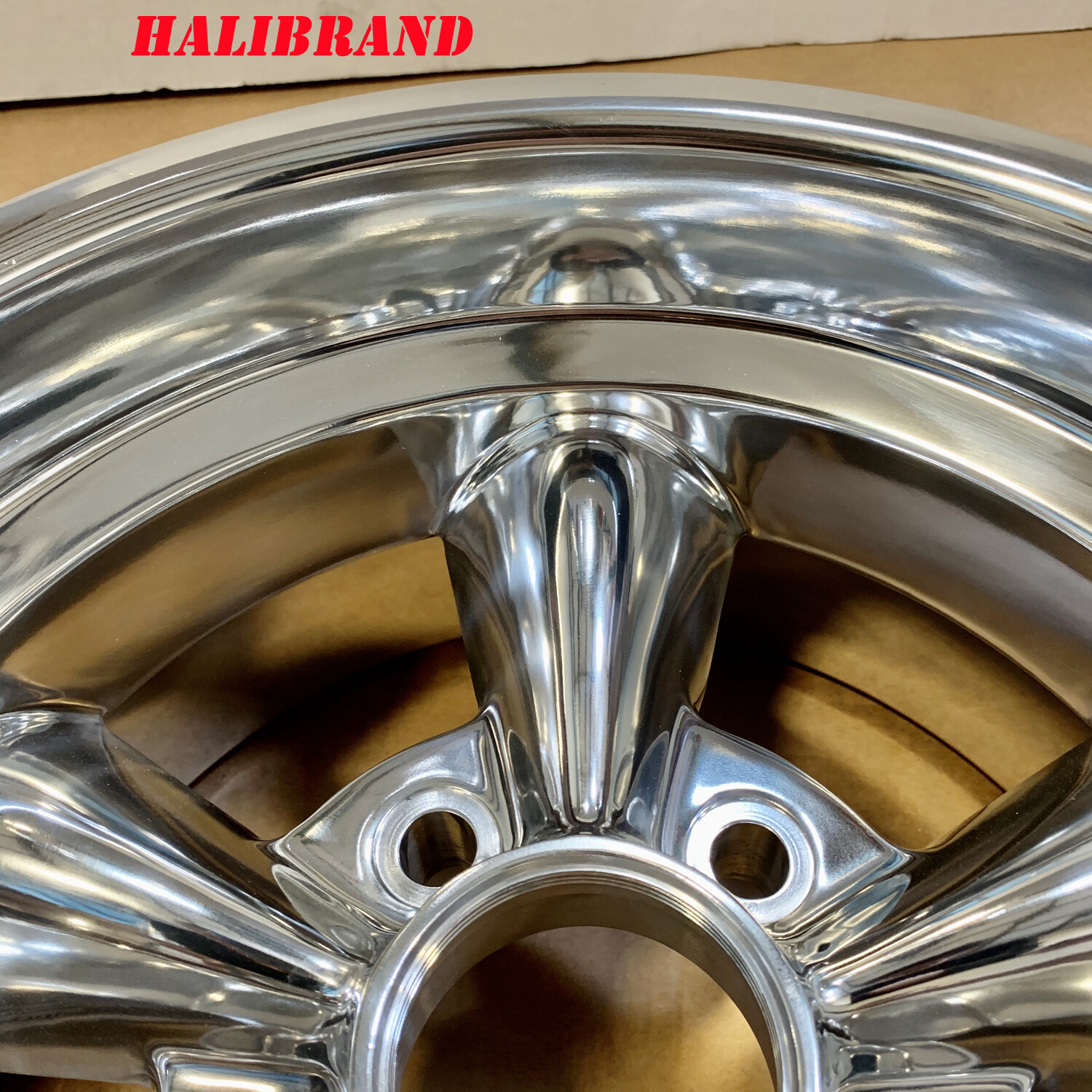 Halibrand 5 Spoke Aluminum Wheels Genuine 15” x8 5x4.5 et -22.23 (set ...