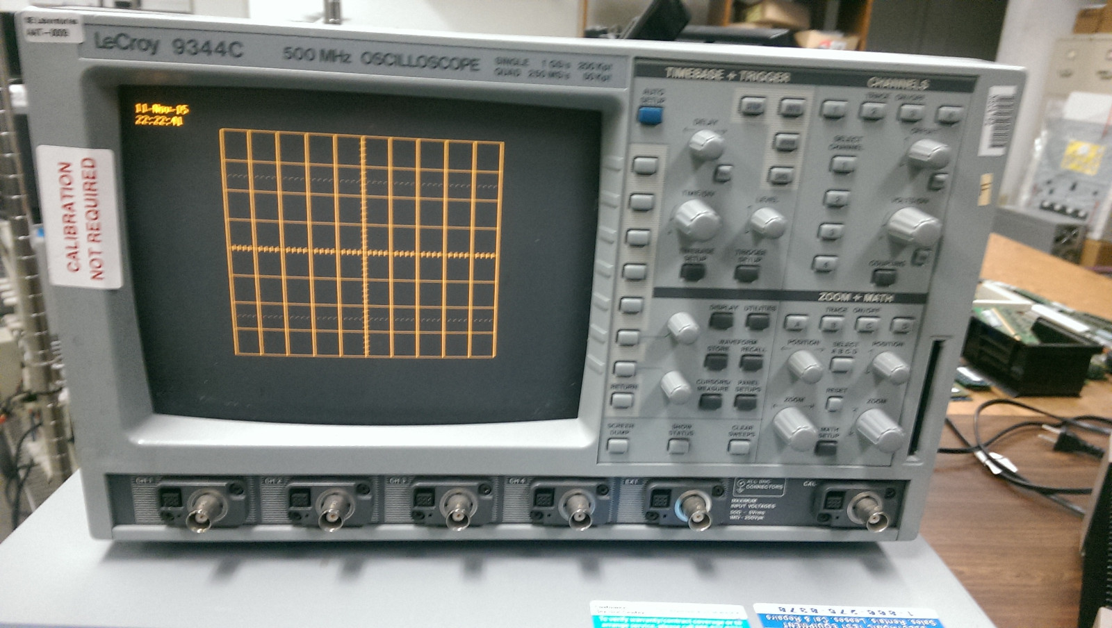 LECROY 9344C 4 Ch 500MHz Digital Storage Oscilloscope with GPIB | eBay