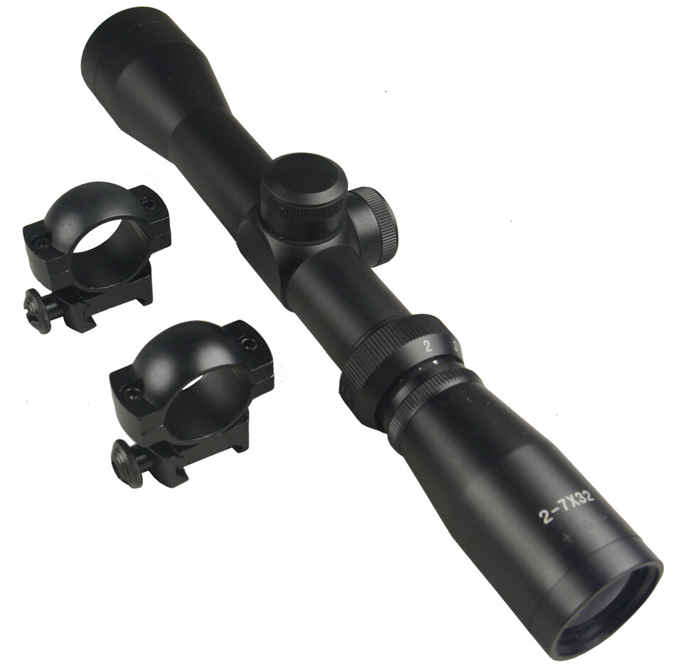 Mosin Nagant 2-7x32 Long Eye Relief Scope W Low Profile M44 M91 30 ...