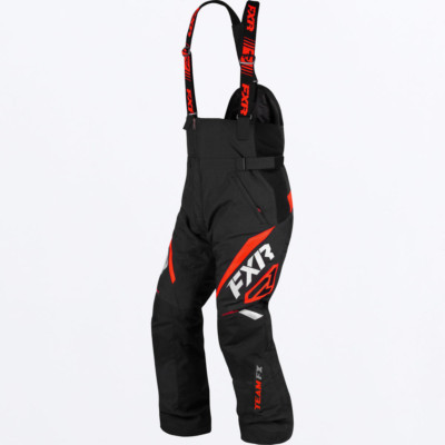 Open Box FXR Men's Team FX Snowmobile Bibs Pants Black/Red Size 19 | eBay