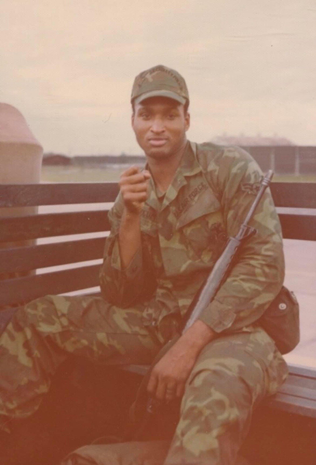 GENUINE VIETNAM WAR USAF SECURITY POLICE ERDL CAMOUFLAGE COAT | eBay