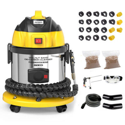 Walnut Blaster Machine Engine Carbon Cleaner Intake Valve Sand Blasting ...