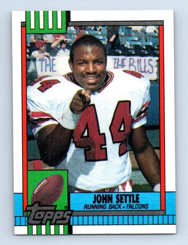 1990 Topps John Settle Atlanta Falcons #473 | eBay