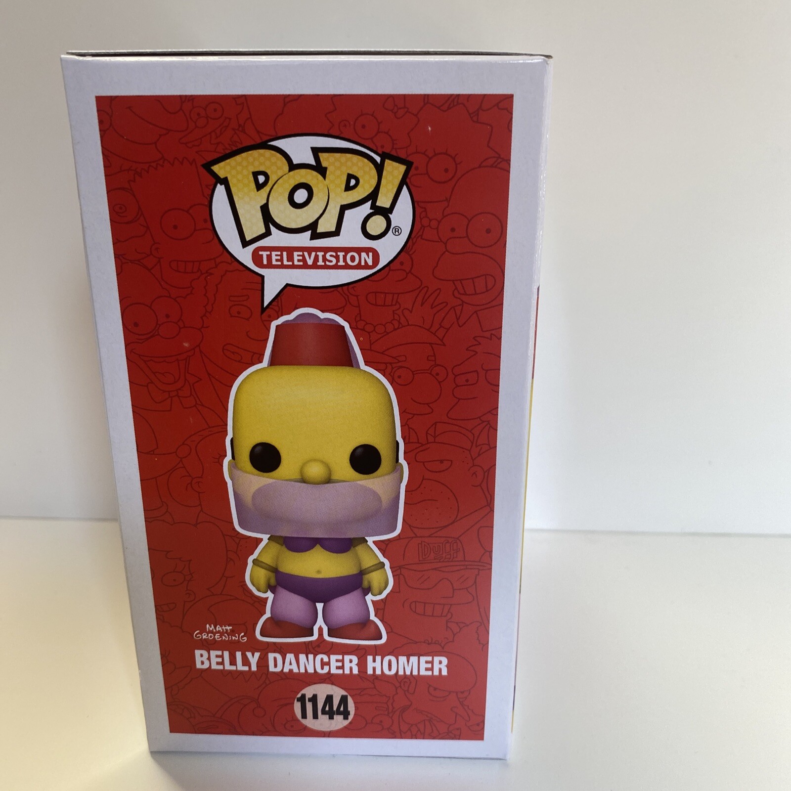 Funko Pop Simpsons Belly Dancer Homer #1144 Summer Convention 2021 w ...