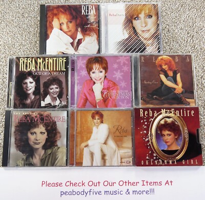 Lot Of 10 REBA McENTIRE CD's - My Mind Duets, Dream, Christmas ...
