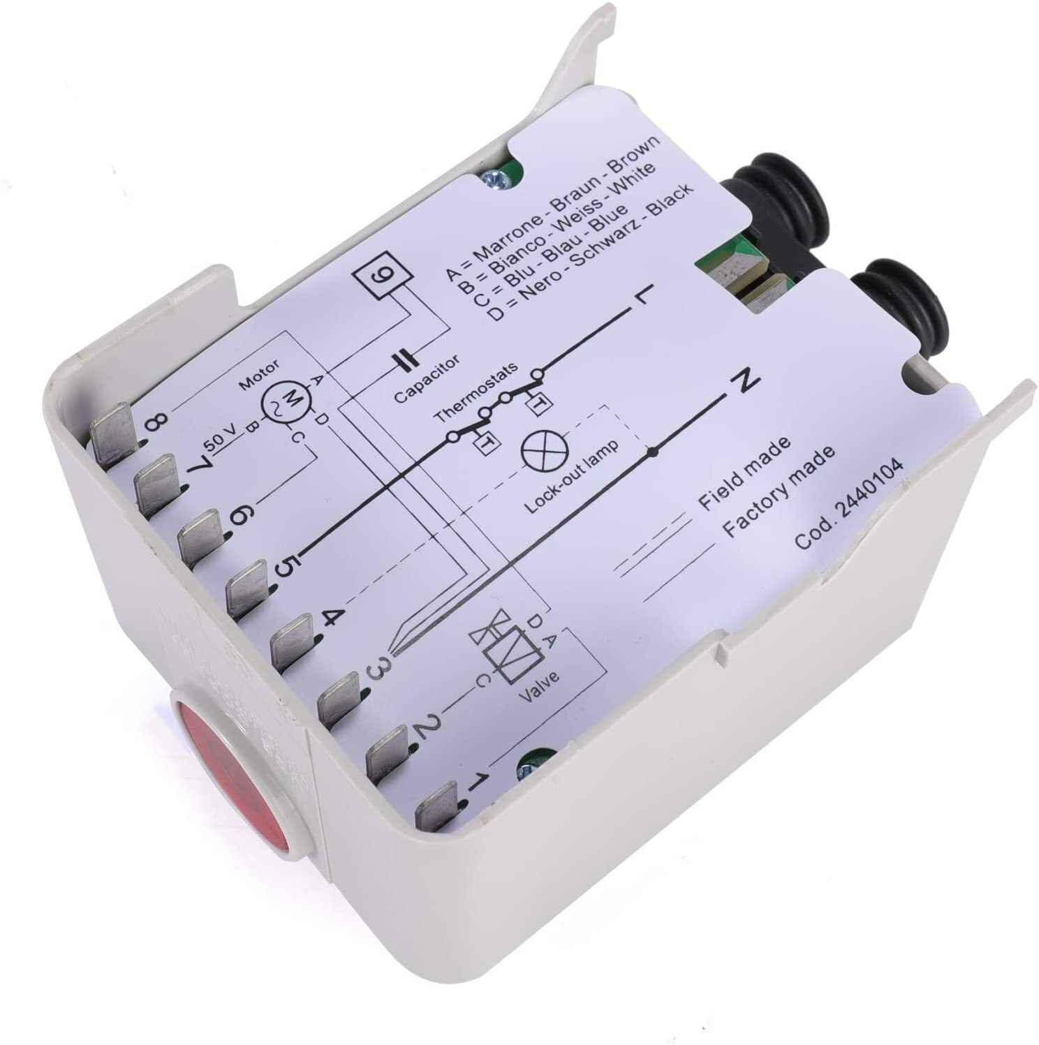 2x 530SE Primary Control Box for Riello 40G Oil Burner Controller w ...