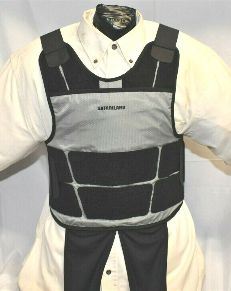 New Large Concealable Lo Vis Vest Made with Kevlar IIIA Body Armor ...