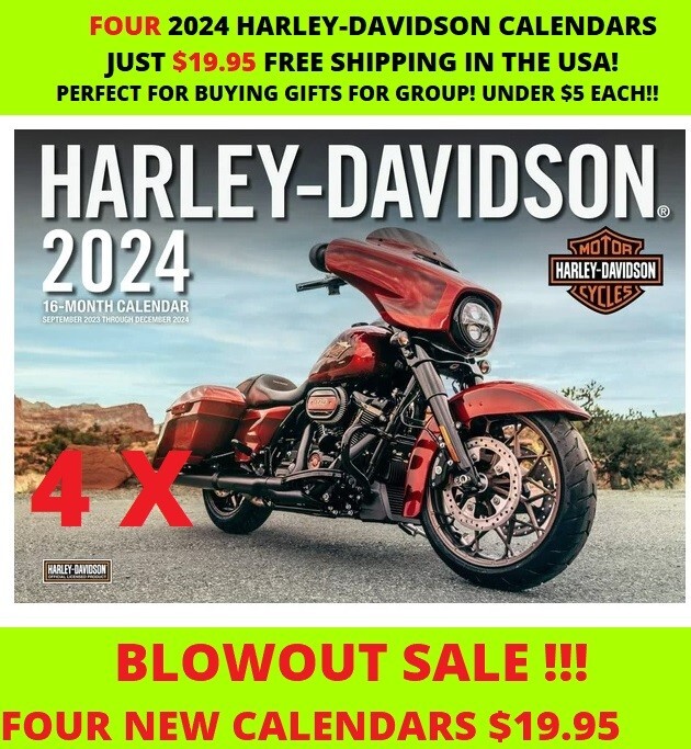 Harley Davidson Calanders Harley Davidson Deluxe Wall 2025 Calendar