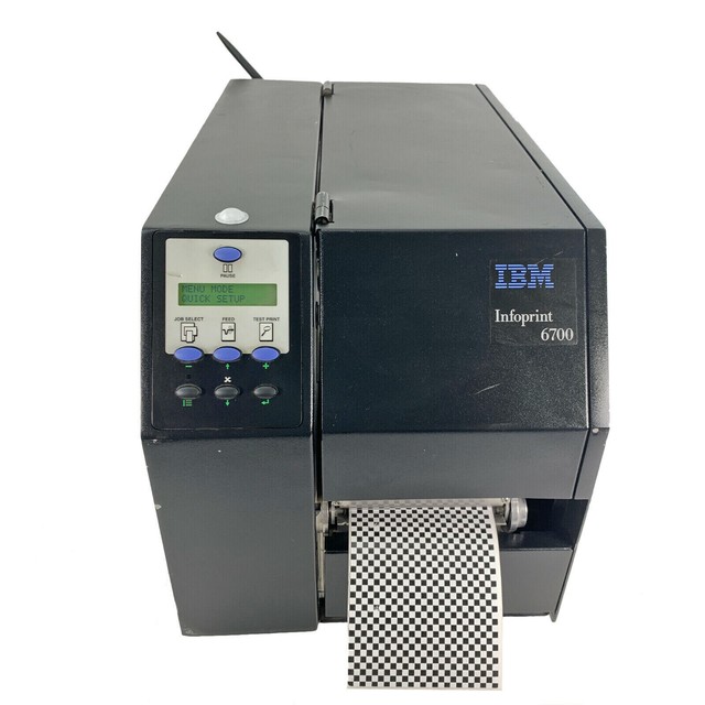 IBM Infoprint 6700 Direct Thermal Label Printer 5504R40 for sale online ...