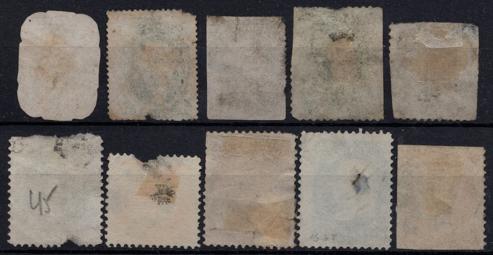 [st9810] USA 1861-80 Selection of Classic Space Fillers used (x10) | eBay